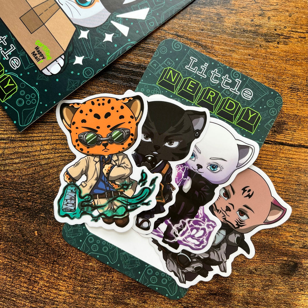 JJK Cats – Little Nerdy